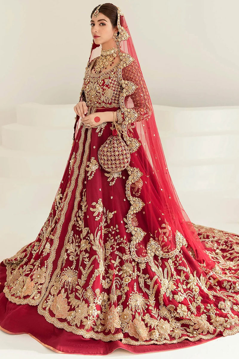 Top 9 Red Bridal Dresses for Indian Wedding - Andaaz Fashion Blog