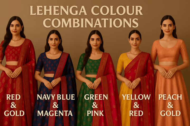 Find Best Lehenga Color Combinations For Every Occasion- Andaaz Fashion