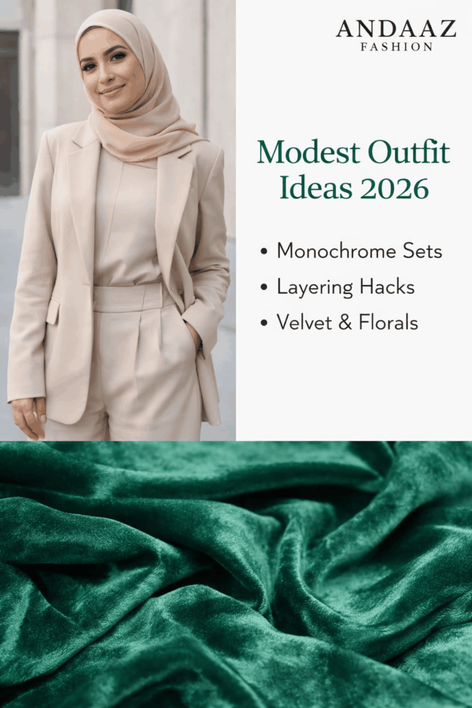 Modest Outfit Ideas: 10 Trending Looks for 2026 | Andaaz Fashion